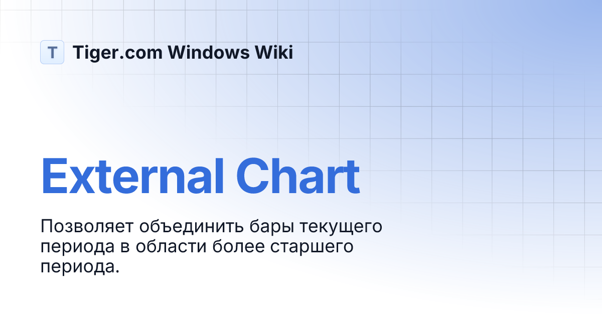External Chart | Tiger.com Windows Wiki